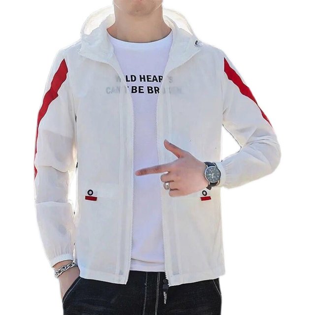 Sun protection clothing men's summer skin clothing ultra-thin ...