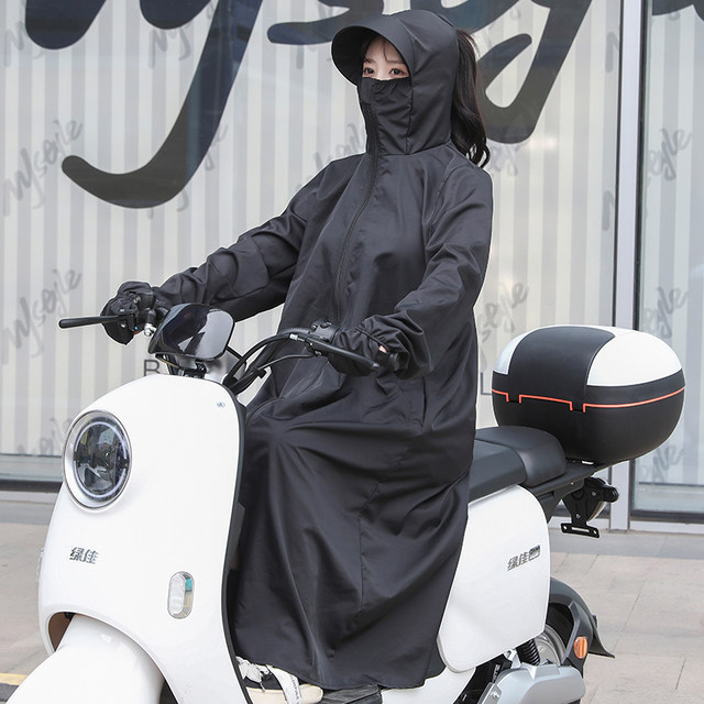 Sun protection clothes for women long full-body electric vehicle sun ...