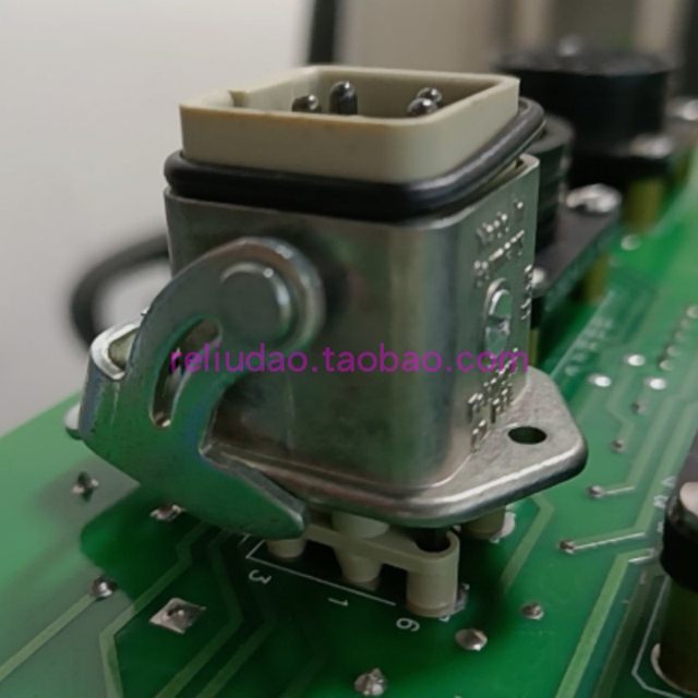 HARTING connector 09120009915 soldered circuit board 09120053001 six ...