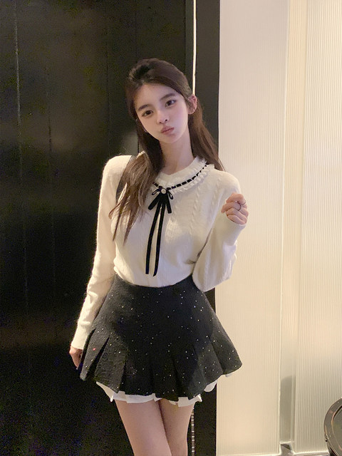 Ruoyu Customized Princess Diary Wool Cable Simple Temperament Set Top ...
