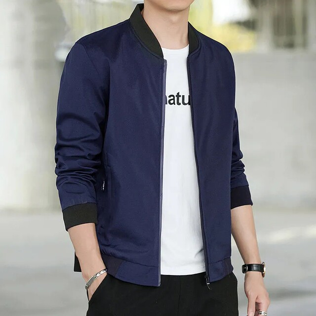 Spring and autumn jackets men's jackets stand for business leisure free ...