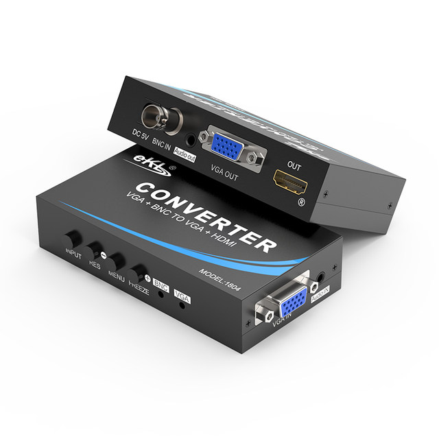 AV/BNC/VGA to VGA/hdmi converter set-top box camera monitoring to TV computer analog to high ...
