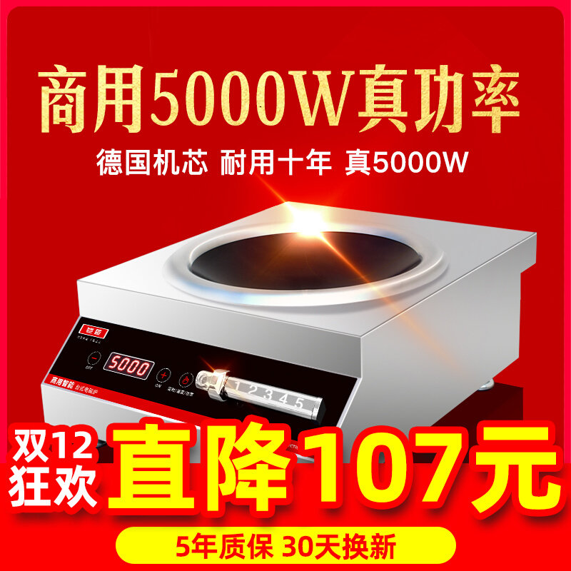 Kaichen 5000W Commercial Induction Cooker - Zd-5p