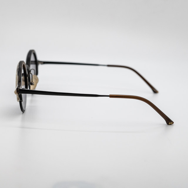 Ar Rigards handmade natural cattle corner retro round frame frame/sunglasses RG0109