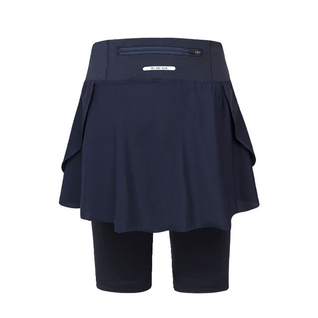 Ice silk quick-drying five-point sports pants skirt women's badminton uniform tennis skirt yoga ...