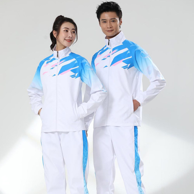 Long -sleeved badminton set men's and women's Chinese team appearance ...