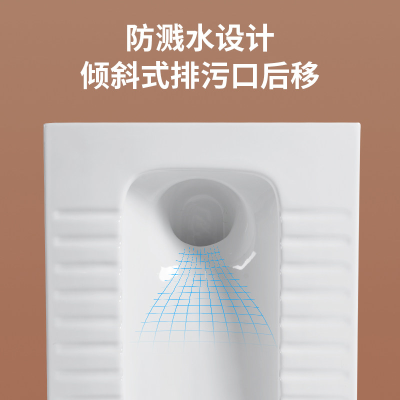 Ultra-Thin Squat Toilet - Household Urinal with Potty Pedal for Easy Use