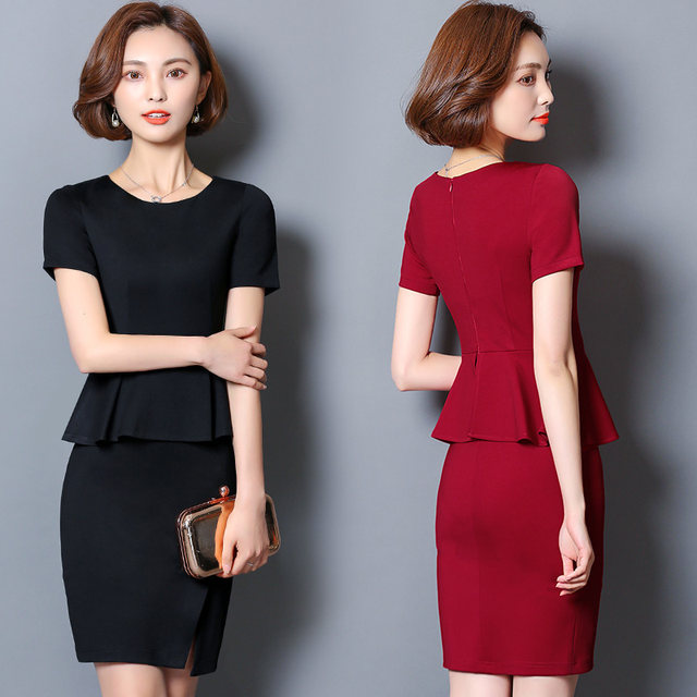 Summer new temperament slim fake two professional dress jackets women's ...
