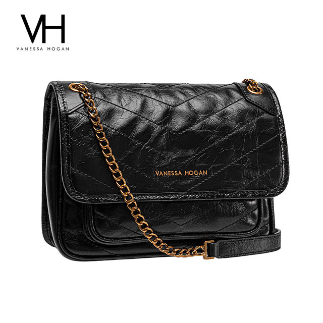 VH women's bags oil wax armpit bag high-end chain crossbody bag foreign ...
