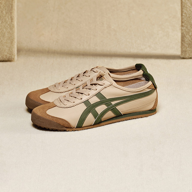 [Classic] OnitsukaTiger Onitsuka Tiger MEXICO66 retro milk tea color ...