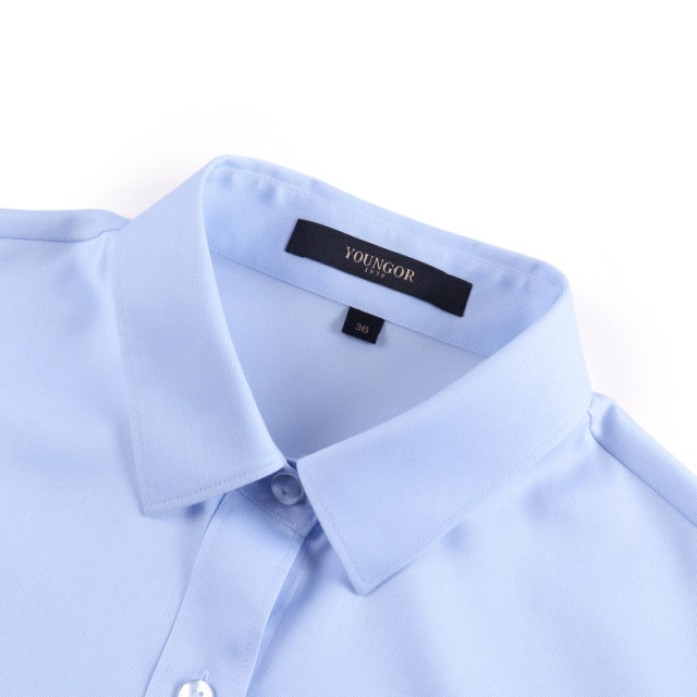 Youngor women's long-sleeved shirt autumn new official business casual ...