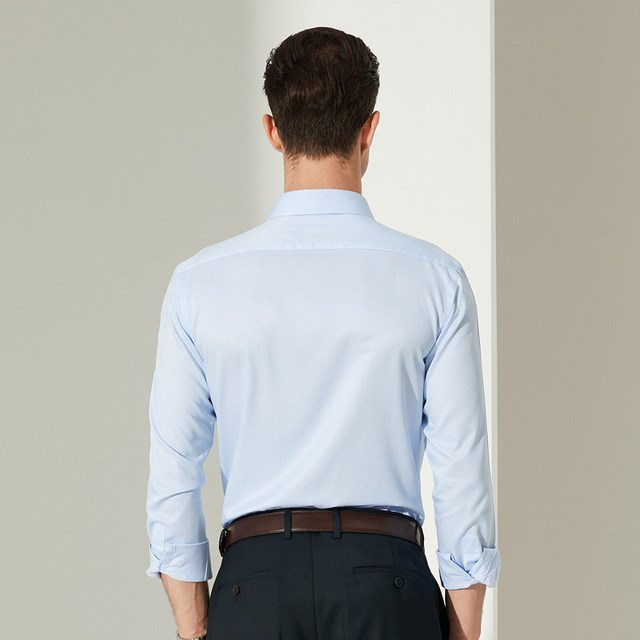 Yager Men's Shirt Spring and Autumn New Official Business Casual Long ...