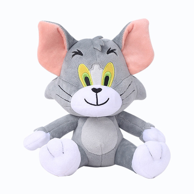 Genuine Tom and Jerry Plush Toy Cute Tom Cat and Jerry Mouse Doll ...