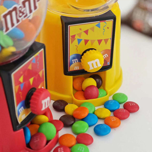 mm bean red and yellow candy machine bean machine 715.5g milk chocolate ...