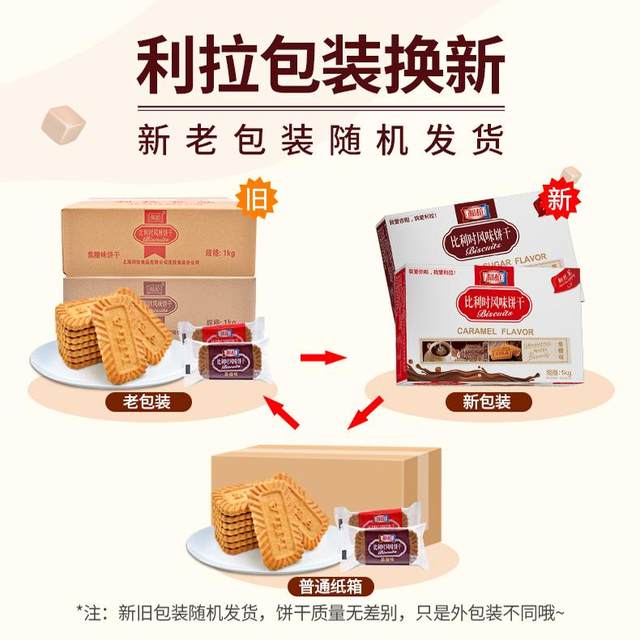 Lila Belgian style biscuits multi-flavor whole box breakfast brown ...