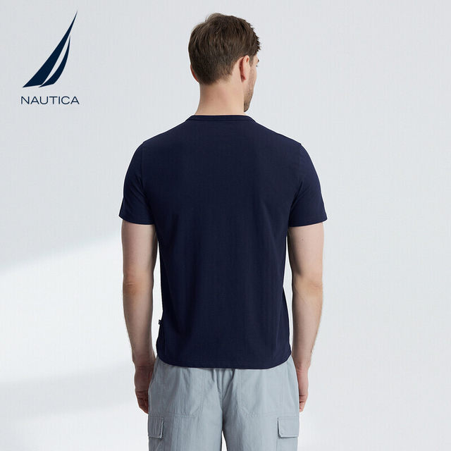 Nautica/Nuo Dika Men's Men's Summer Simple Cotton Business Leisure ...