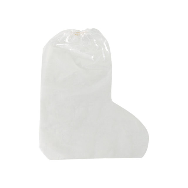 Disposable rain boots, non-slip transparent plastic outdoor isolation ...