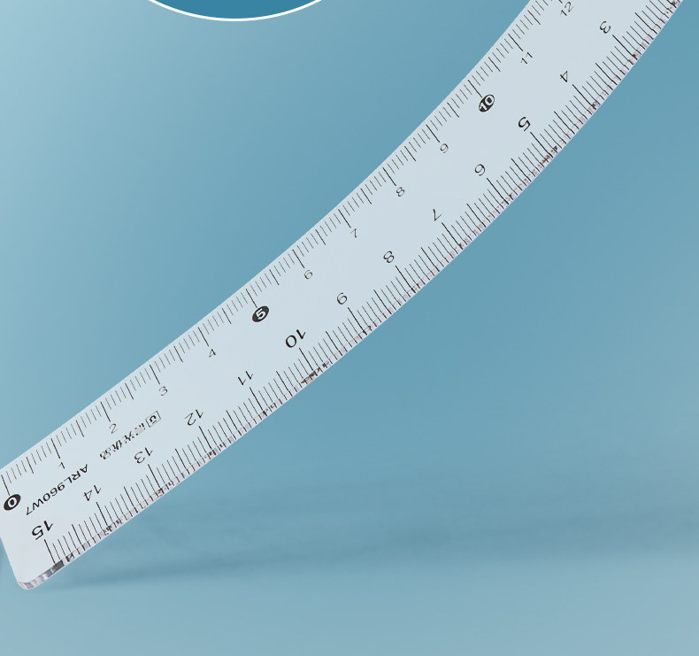 Multifunctional ruler - Anti-adhesive ruler [set of 4] | M&g