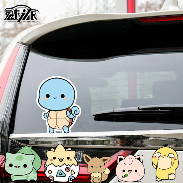 Duck Jieni Turtle Pokémon Pokémon Automobile Sticker Poster Body ...