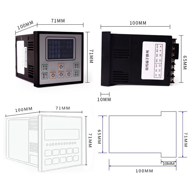 Single-axis stepper servo motor controller KH-03 programmable slide special pulse generator