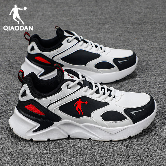 Jordan men's shoes winter new leather waterproof running shoes official ...