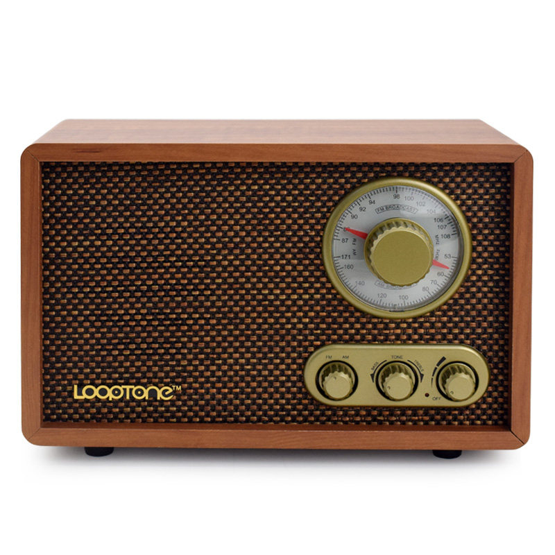 Retro Desktop Radio - Full-Band Antique Bluetooth Radio