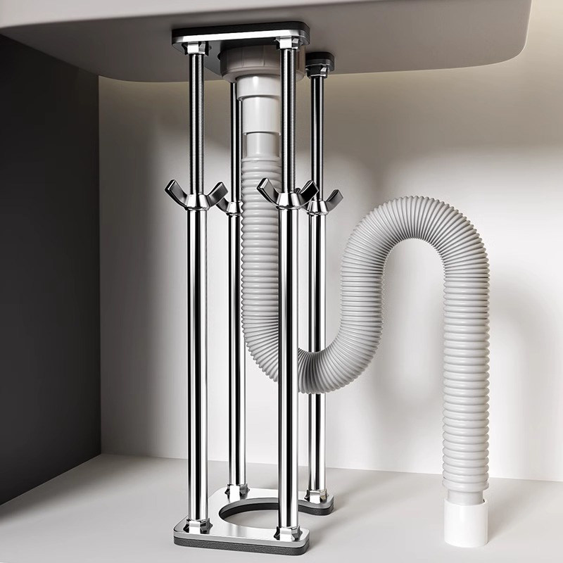 Undercounter basin support rack rod bracket - Kitchen sink bracket ...