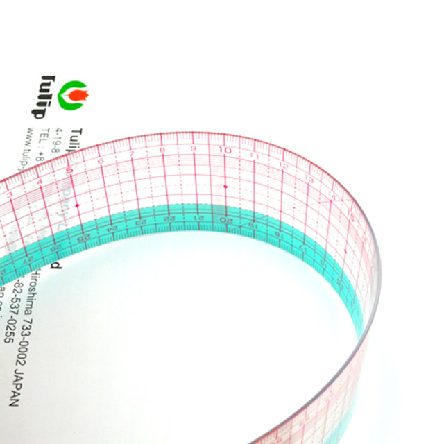 Japan imported Coke CLOVER square eye triangle scale scaling ruler ...