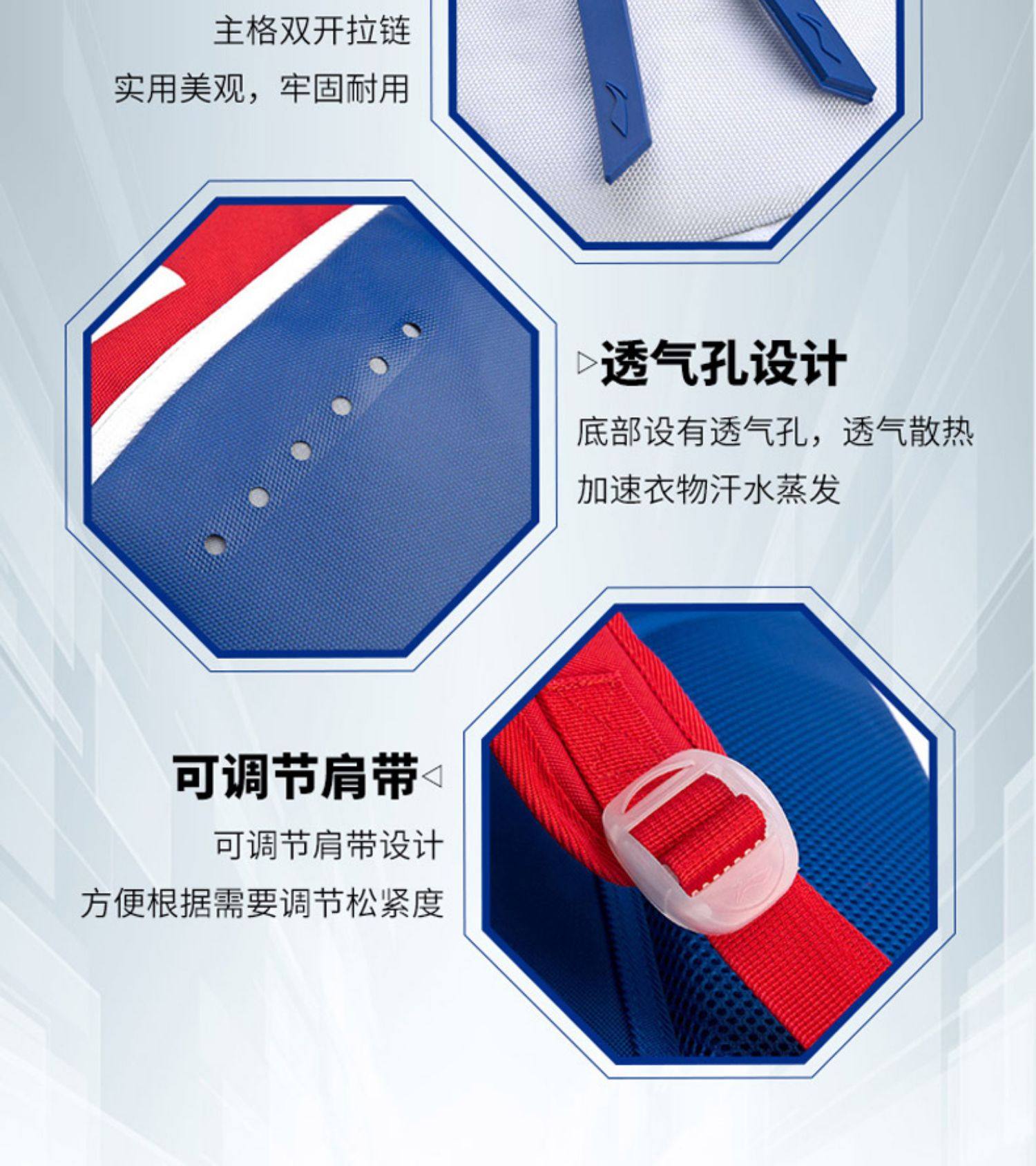 Authentic Li Ning Badminton Backpack | 3 Packs Badminton Bag for Men ...