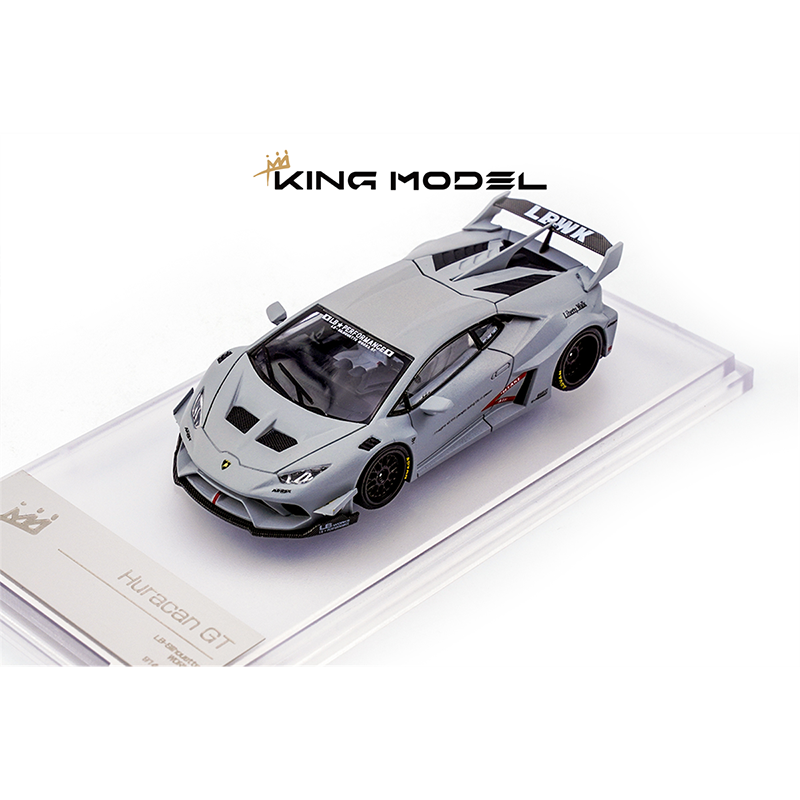 KING MODEL 1:64 KM Lamborghini Huracan LBWK wide body alloy car model ...