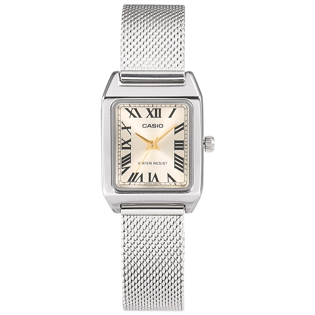 CASIO Casio retro small square watch for women 2024 new student quartz watch ladies watch female ...