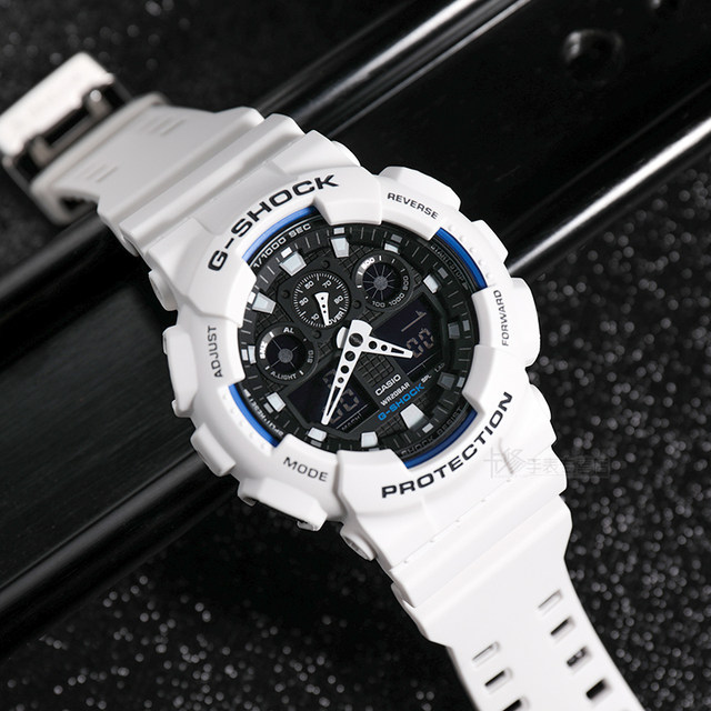 Men's special forces watch male Casio gshock white tiger limited panda ...