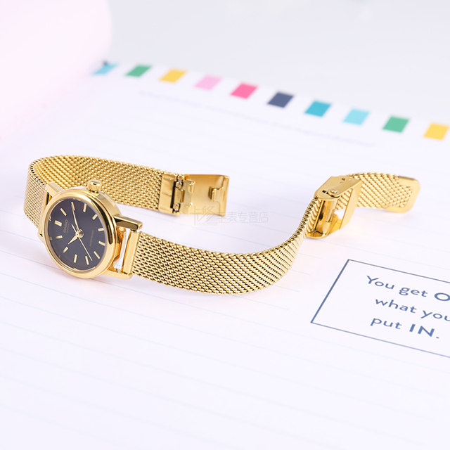 Valentine's Day Gift Casio Watch Women's Casio Small Gold Watch Student ...