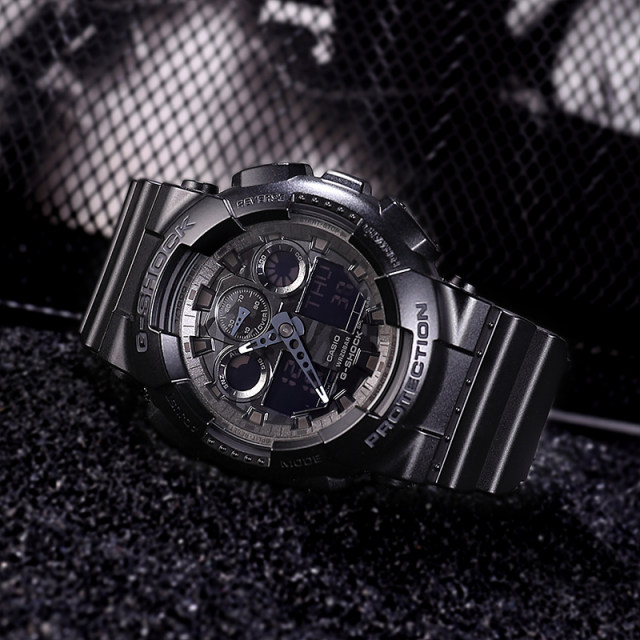 g-shock Casio Black Samurai watch men's sports student watch bomb ...