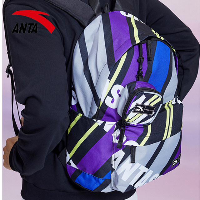 ANTA Backpack 2024 New Male and Female Student Couple Bag Back to ...
