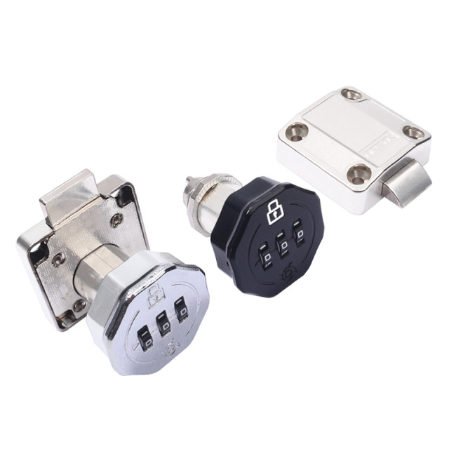 Desk password drawer lock cabinet door lock mechanical password lock ...