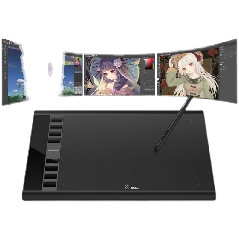 Youji M708 Digital Tablet Can Be Connected to Mobile Phone Hand-Drawing ...