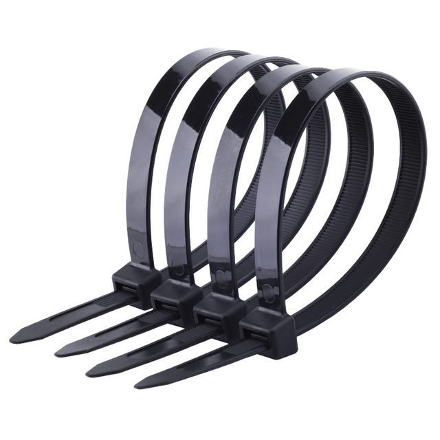 Nylon plastic black cable tie high-strength cable tie cable management ...