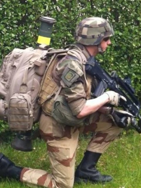 French French Army original 45L outdoor mountaineering and hiking ...