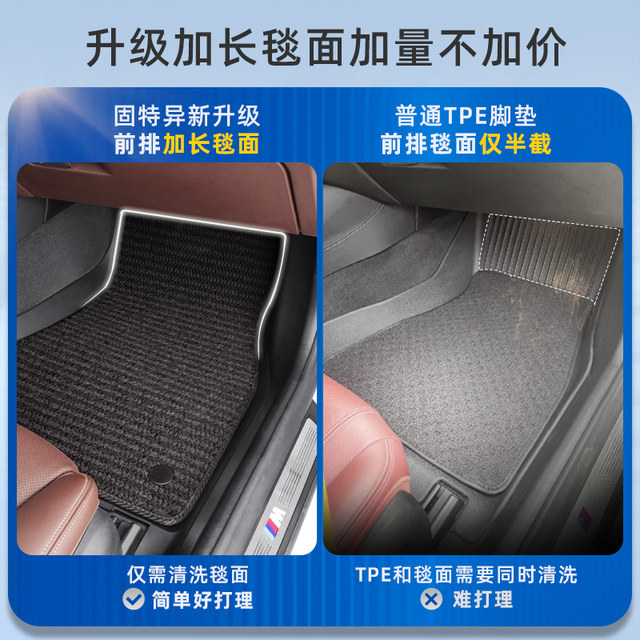 Goodyear TPE car floor mats are suitable for BMW X1X3X4X5iX3i3i5X5L3 ...
