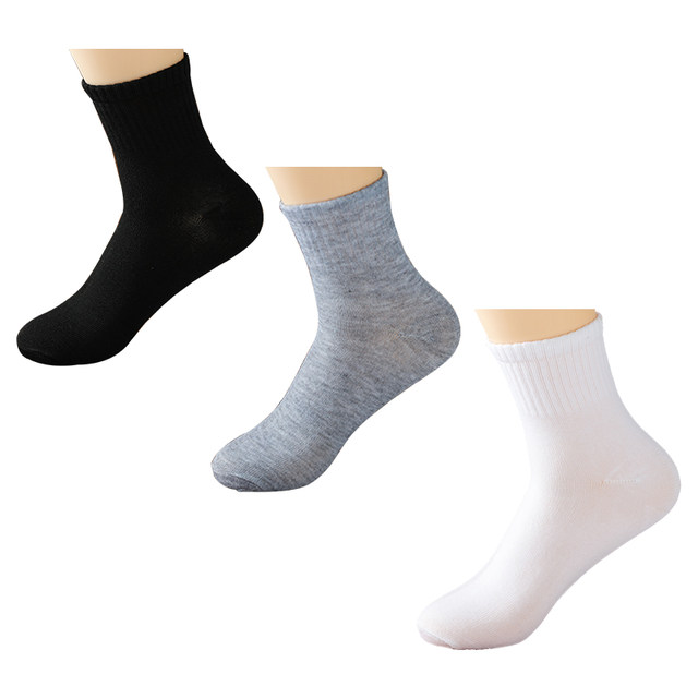 100 pairs of disposable mid-tube socks for men and women, no-wash ...