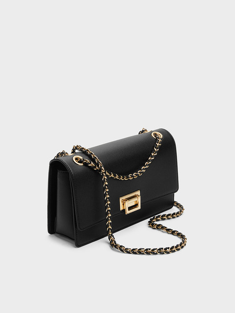 [Valentine's Day] Charles/KEITH king bag CK2-20840579 chain chain ...