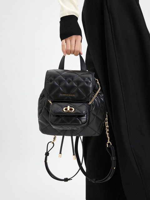 [Valentine's Day] Charles/Keith spring CK2-60151400 rhombus large ...