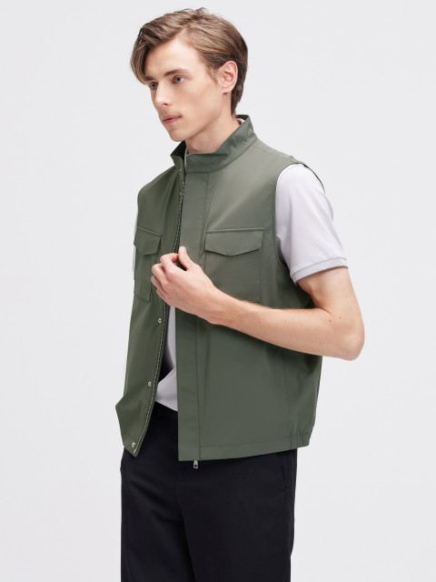 MENHARDUM/Mantan summer new product stand-alone vest multi-pocket ...