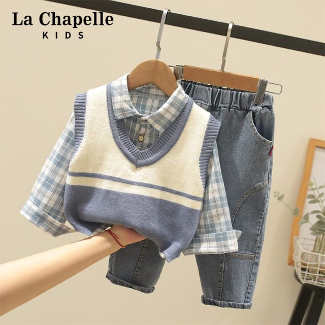 La Chapelle children's clothing boys' suit spring and autumn style 2025 ...