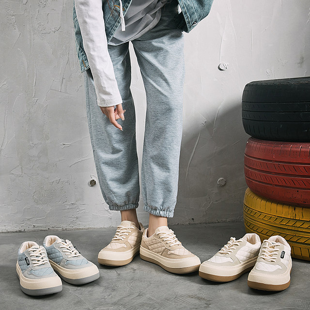 Leap Feiyue2024 Spring and Autumn New Thickens Impressure Big Head ...