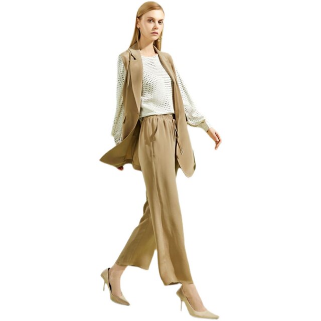 Elegant silk workshop live broadcast high quality light luxury mulberry ...