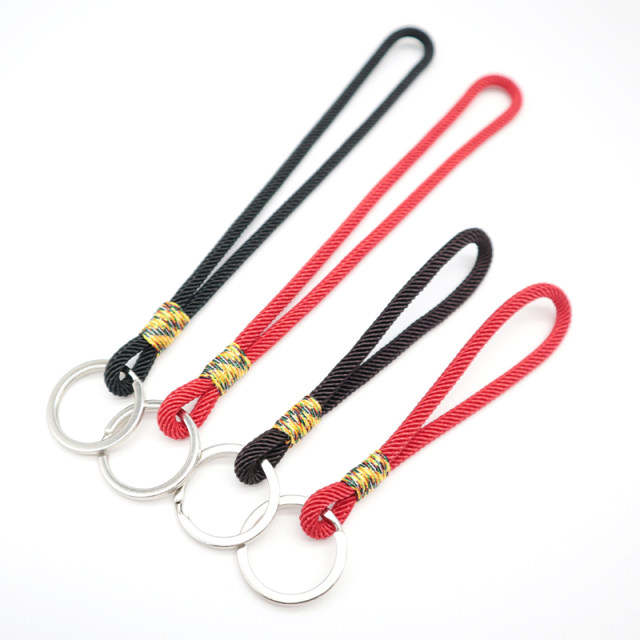 Key ring lanyard hand rope Wendian creative wrist rope short rope ...
