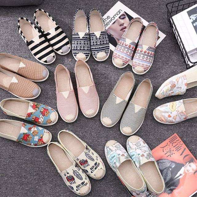Old Beijing cloth shoes for women 2024 spring new flat-soled breathable ...