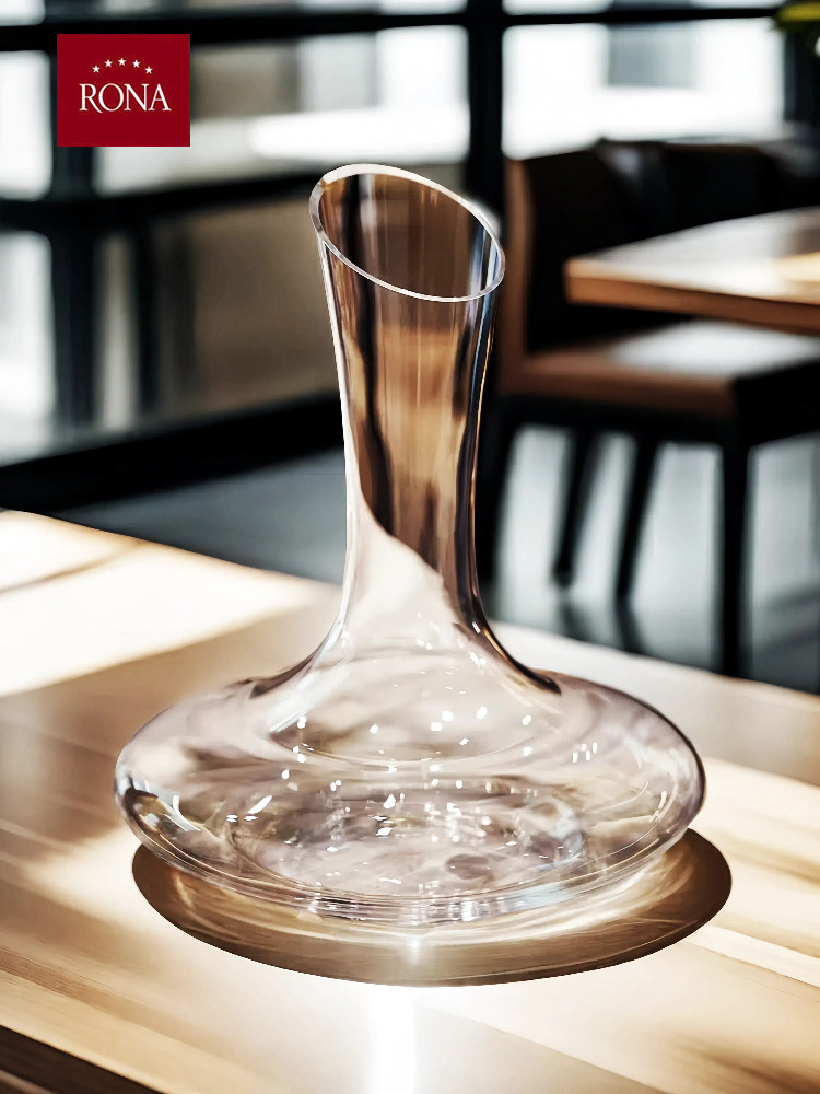 Rona Lorna Crystal Glass Red Wine Decanter - High-End Luxury